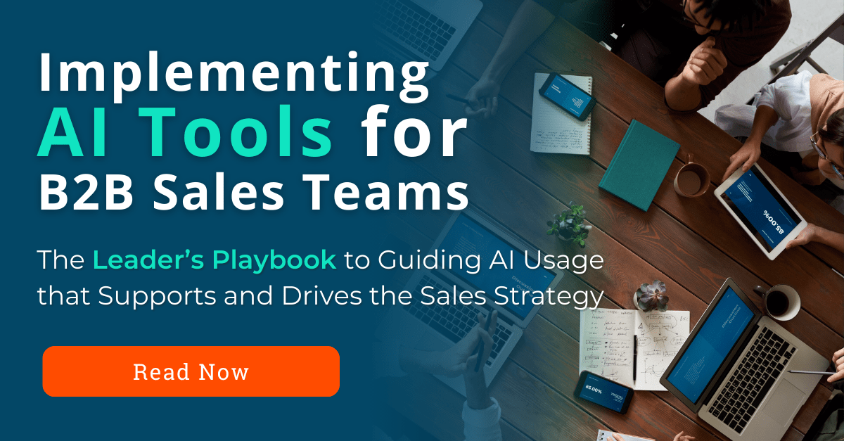 Using Ai To Improve B2b Sales Productivity Playbook For Leaders